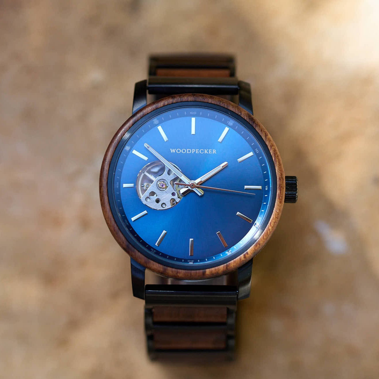 Tigerwood Wooden Watch with Engraving - Stylish and Unique Gift ...